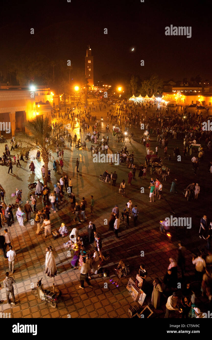 Marrakesh night hi-res stock photography and images - Alamy