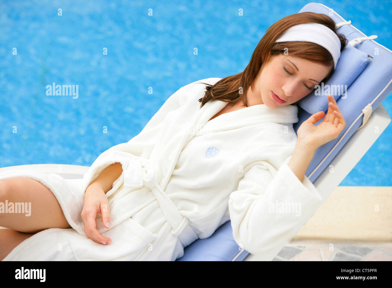Relaxed individual lounges hi-res stock photography and images - Alamy