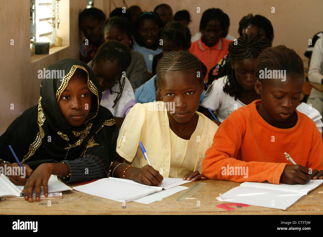 African boy class note hi-res stock photography and images - Alamy