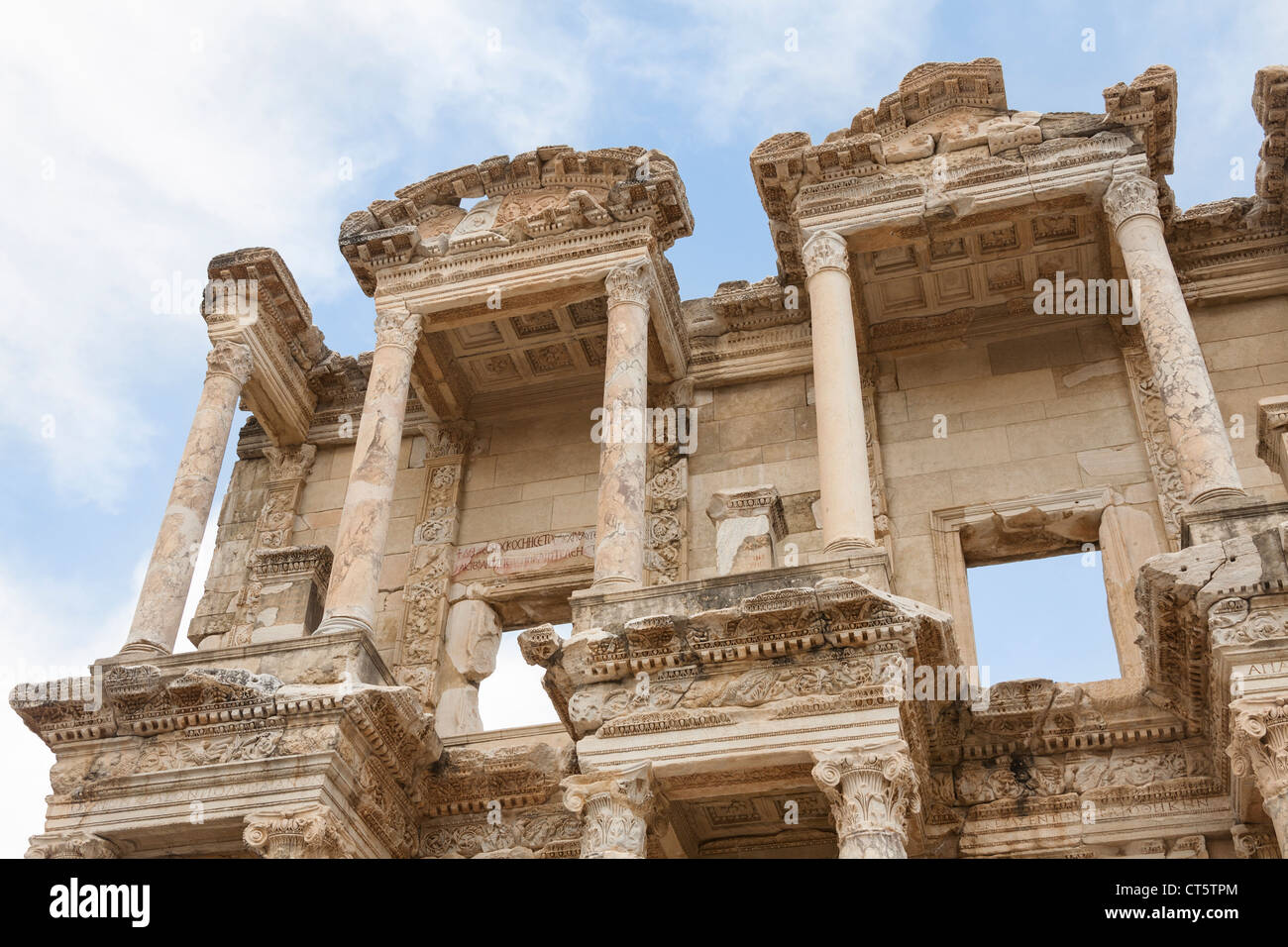 The Celsus Library, Ephesus, Turkey Stock Photo - Alamy