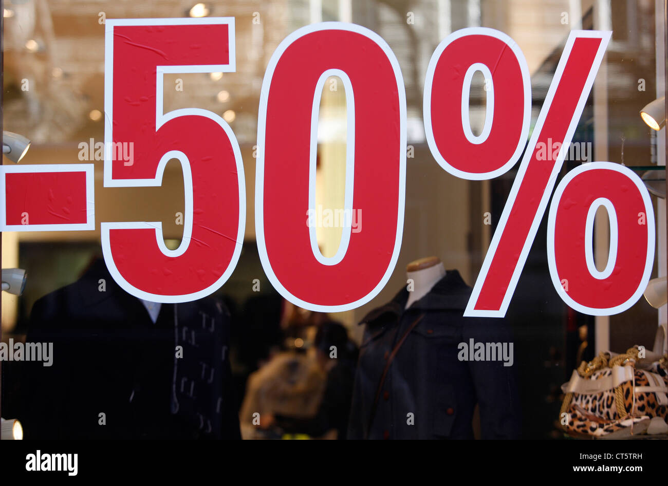 Sale price garments hi-res stock photography and images - Alamy
