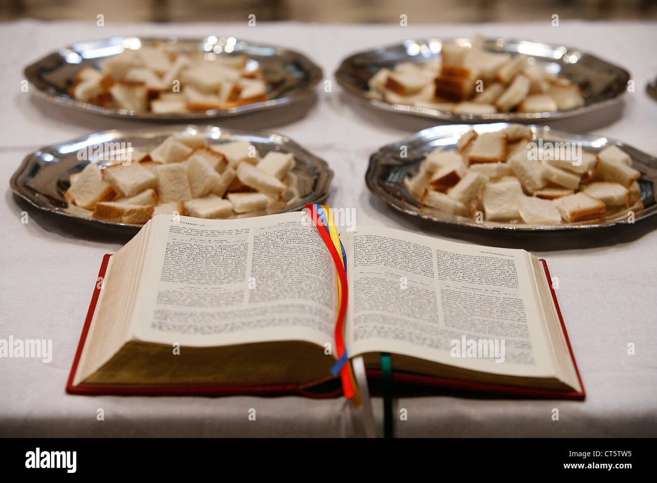 Eucharist as the the bread of life hi-res stock photography and images ...