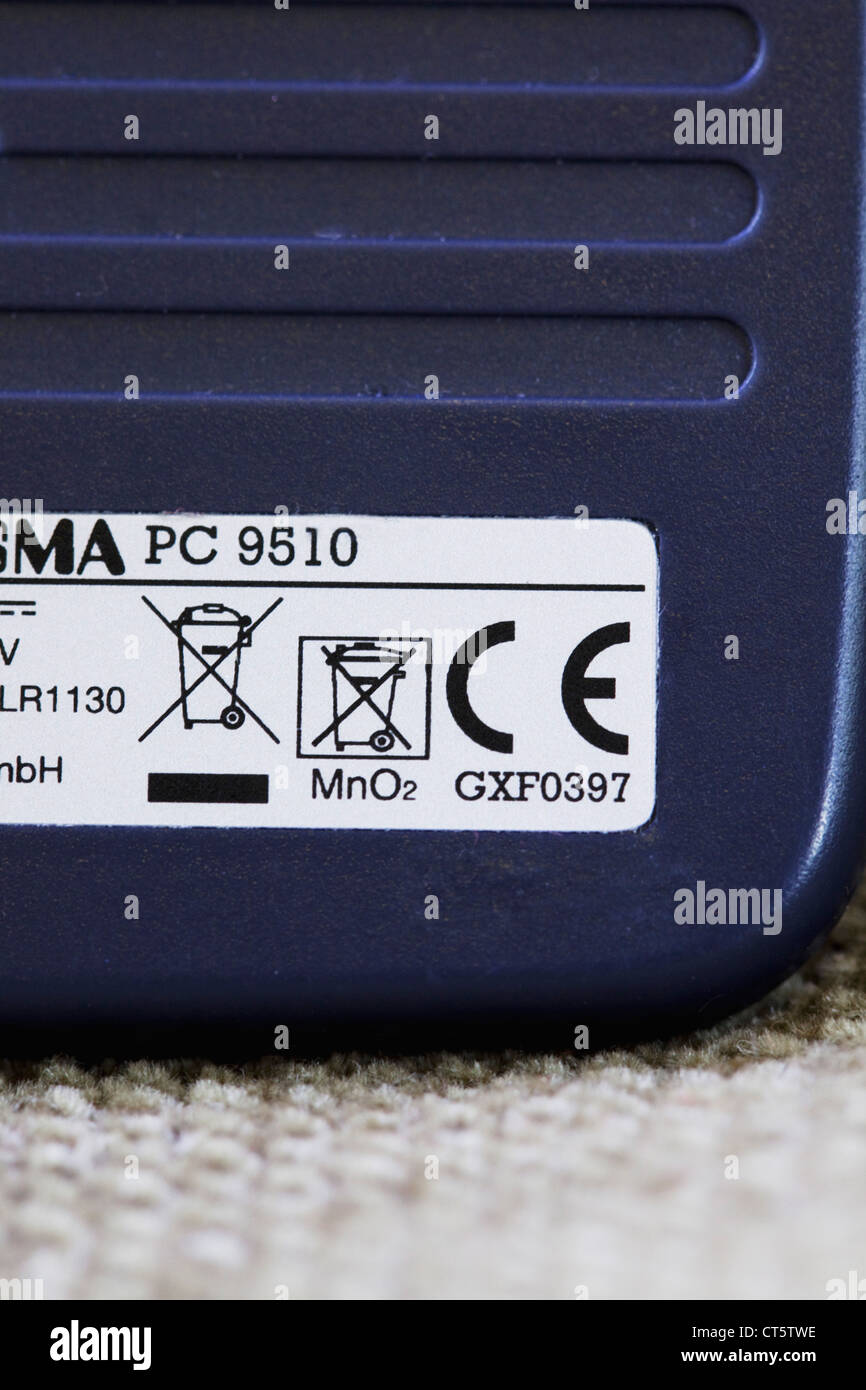 Ce marking hi-res stock photography and images - Alamy