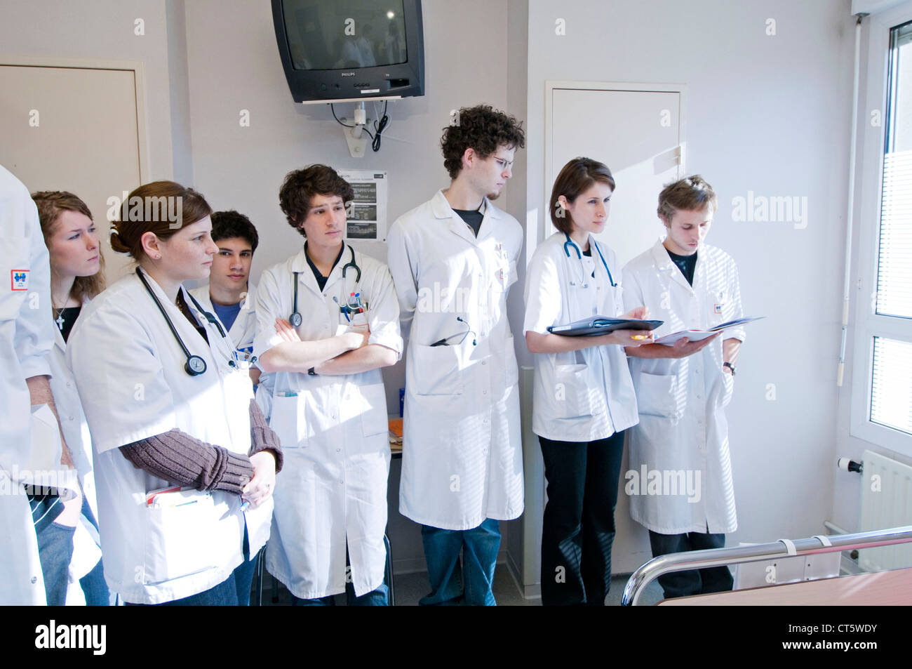 Woman visiting room student hi-res stock photography and images - Alamy