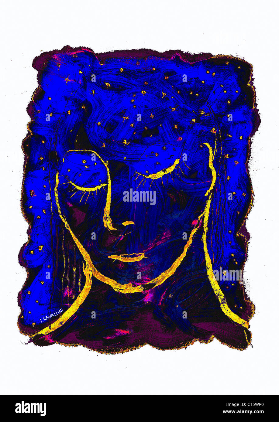 Sleeping problems Cut Out Stock Images & Pictures - Alamy