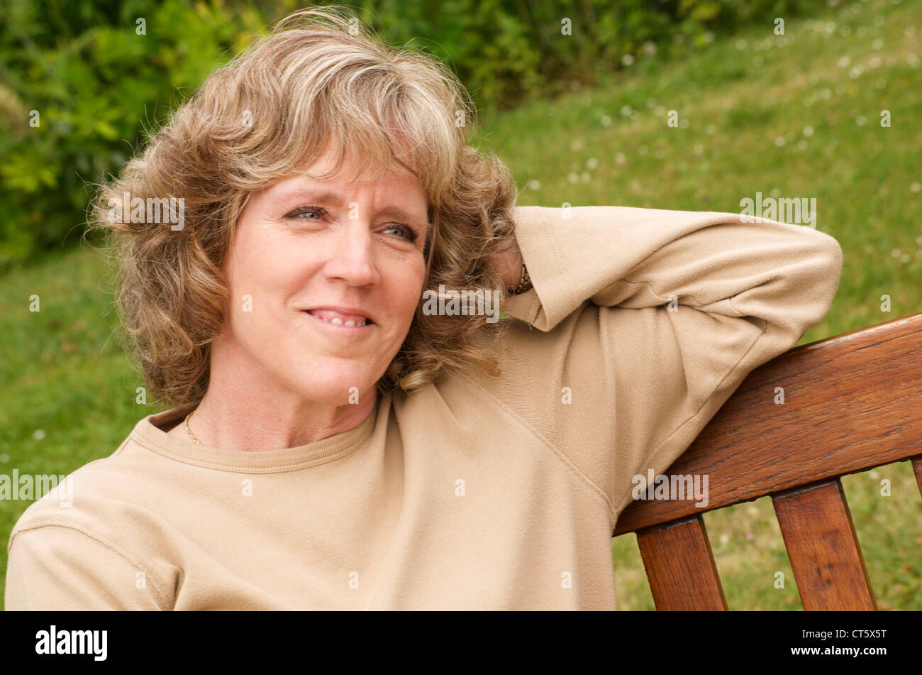 ELDERLY PERSON OUTDOORS Stock Photo - Alamy