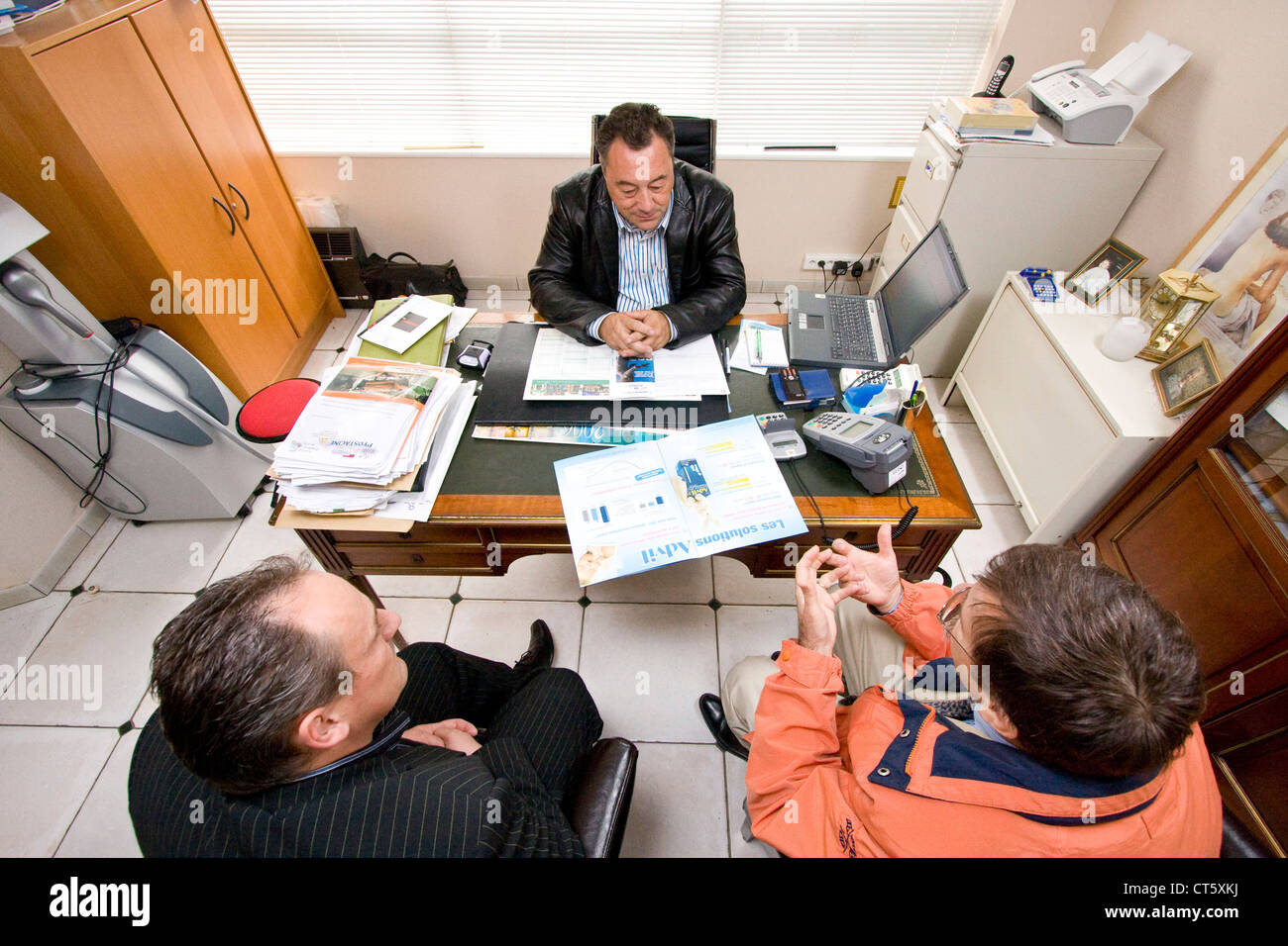Exchange brochures hi-res stock photography and images - Alamy