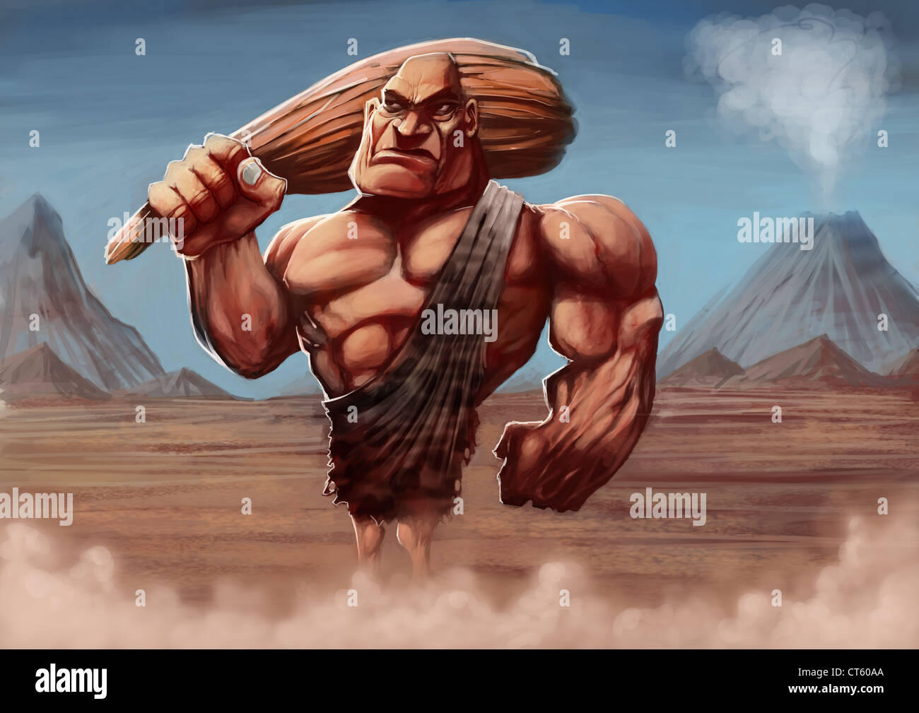 Prehistoric men cave drawing hi-res stock photography and images - Alamy