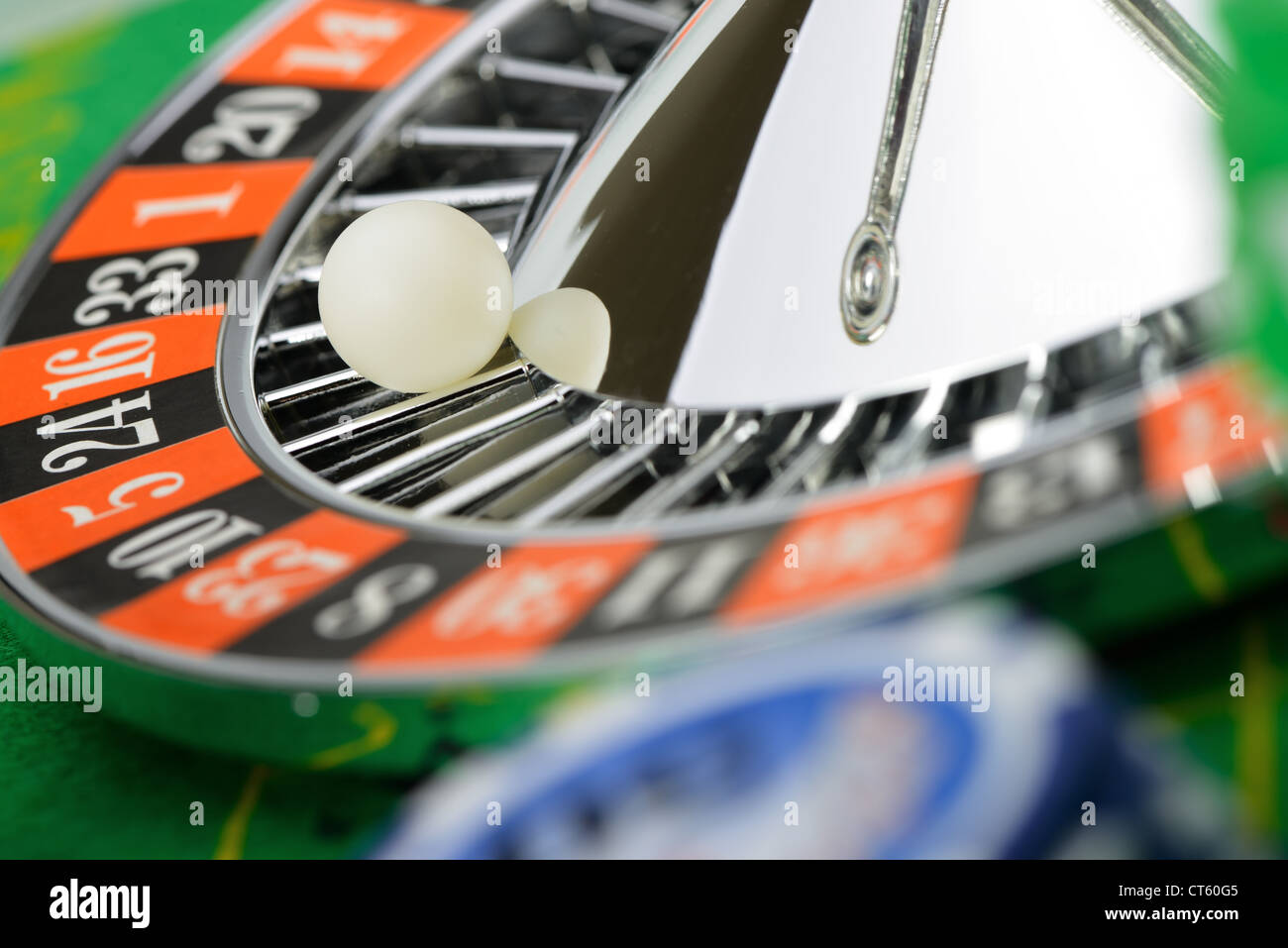 Roulette wheel in casino closeup. High detailed photo Stock Photo - Alamy