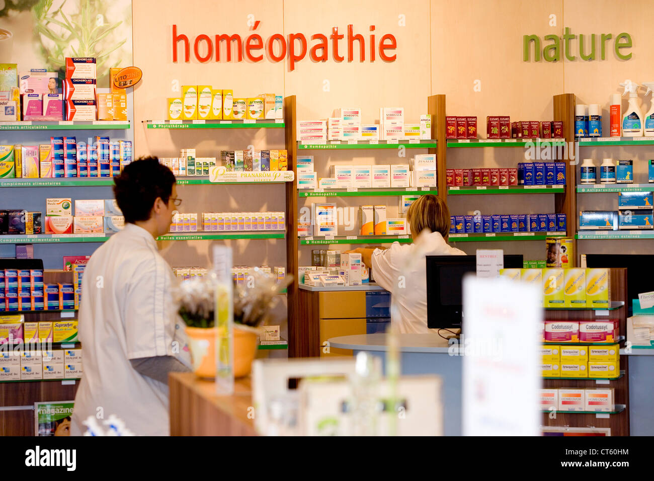 INTERIOR OF A CHEMIST'S SHOP Stock Photo - Alamy