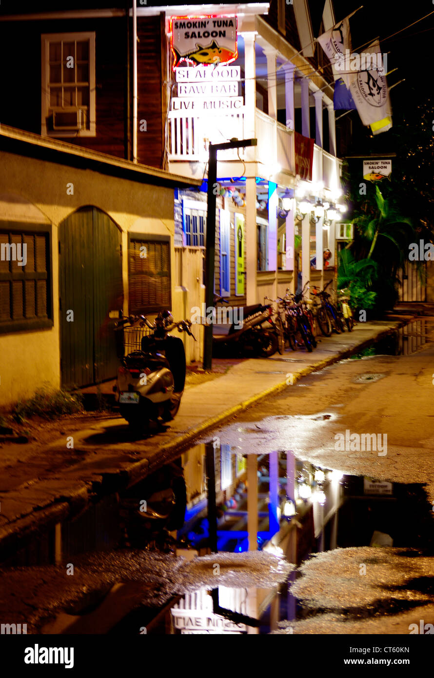Street Scene in Key West, Florida Stock Photo - Alamy