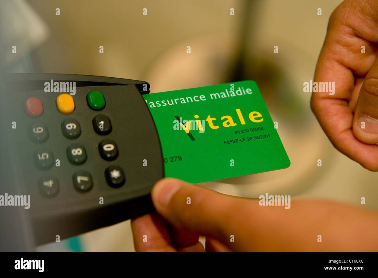 NAT'L HEALTH SERVICE CARD Stock Photo - Alamy