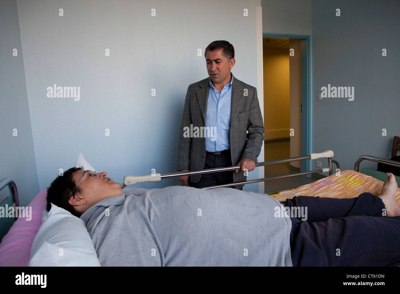 Obese Patient Hospital Stock Photos & Obese Patient Hospital Stock ...