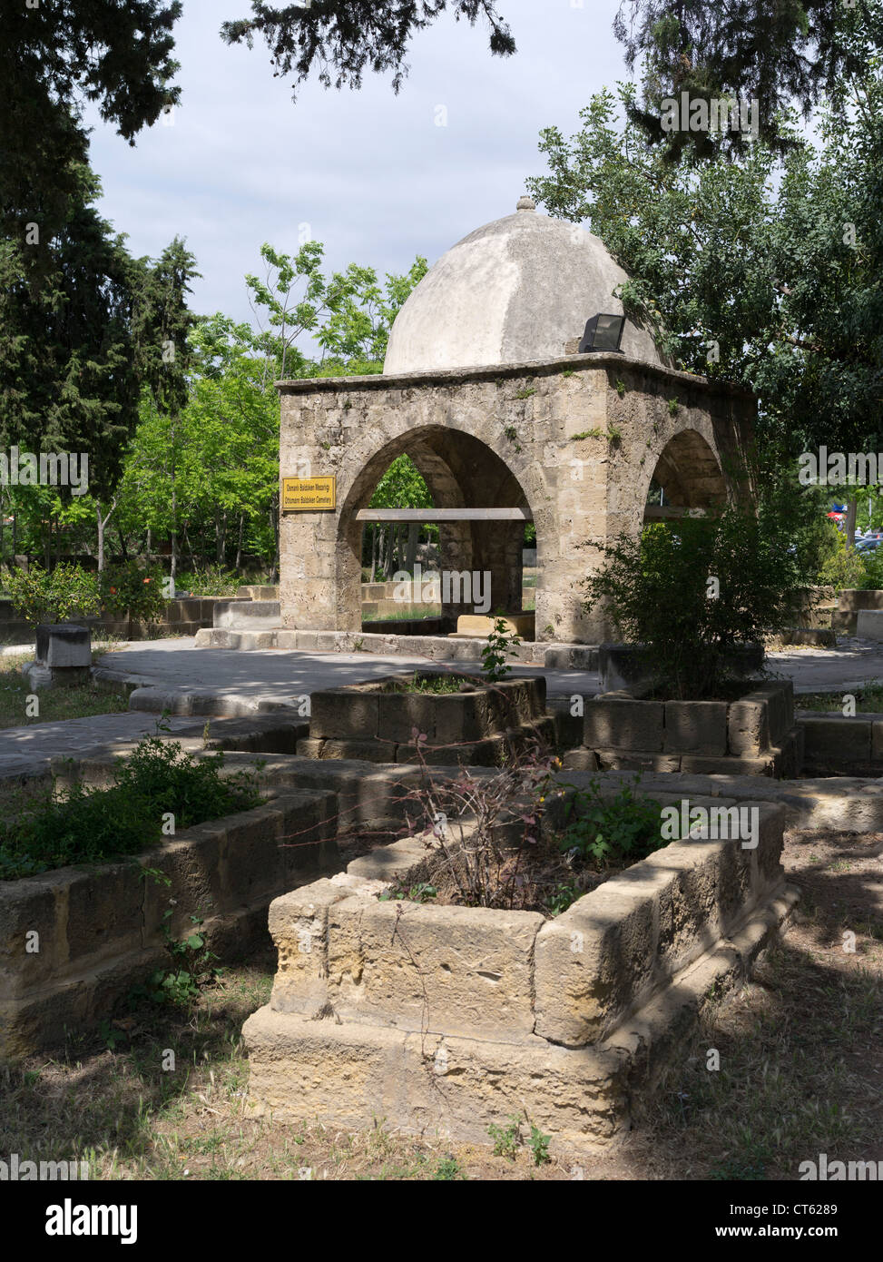 dh KYRENIA NORTHERN CYPRUS Osmanli Baldoken Cemetery Girne graves ...