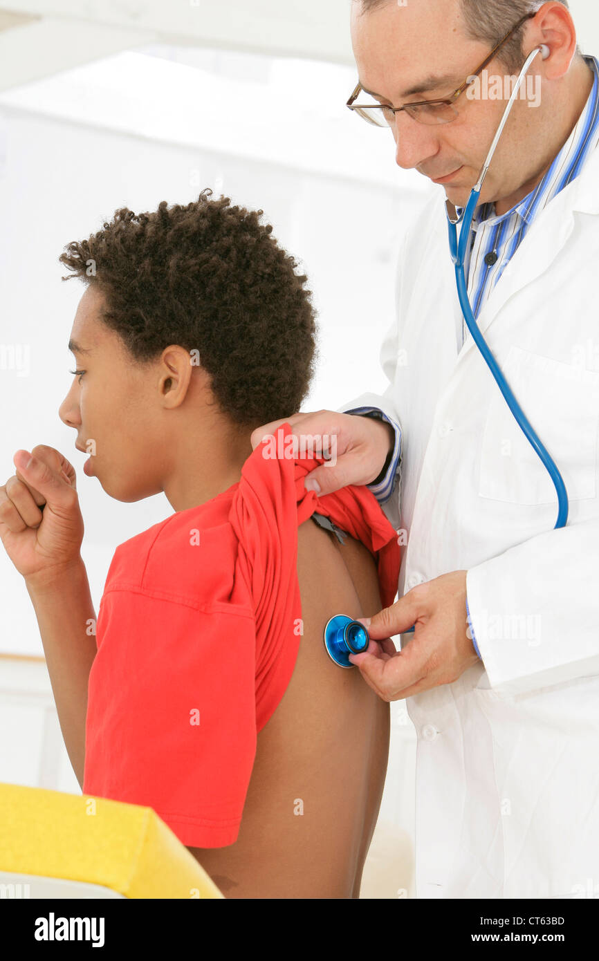 Auscultation teenager hi-res stock photography and images - Alamy