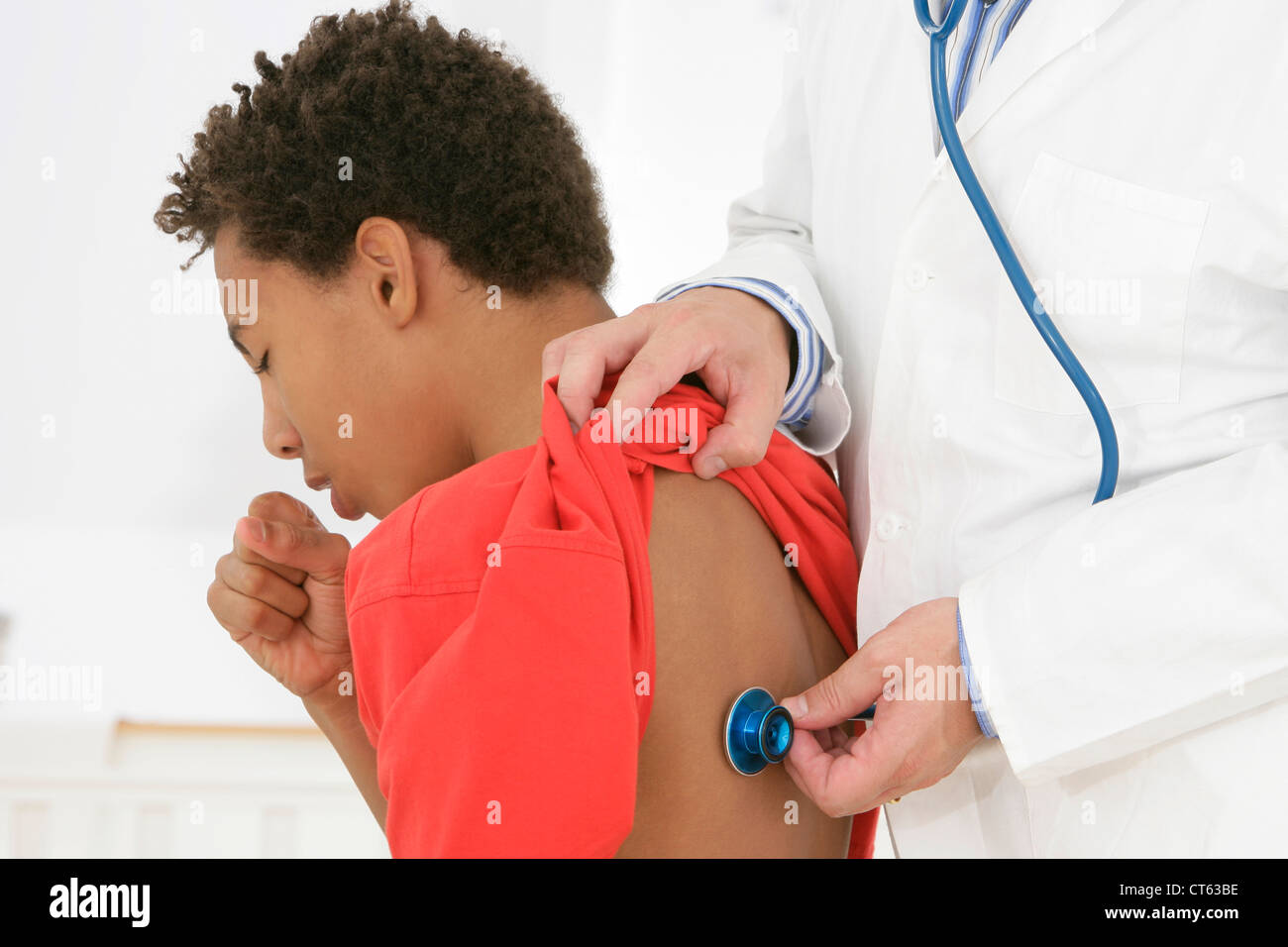 Auscultation teenager hi-res stock photography and images - Alamy
