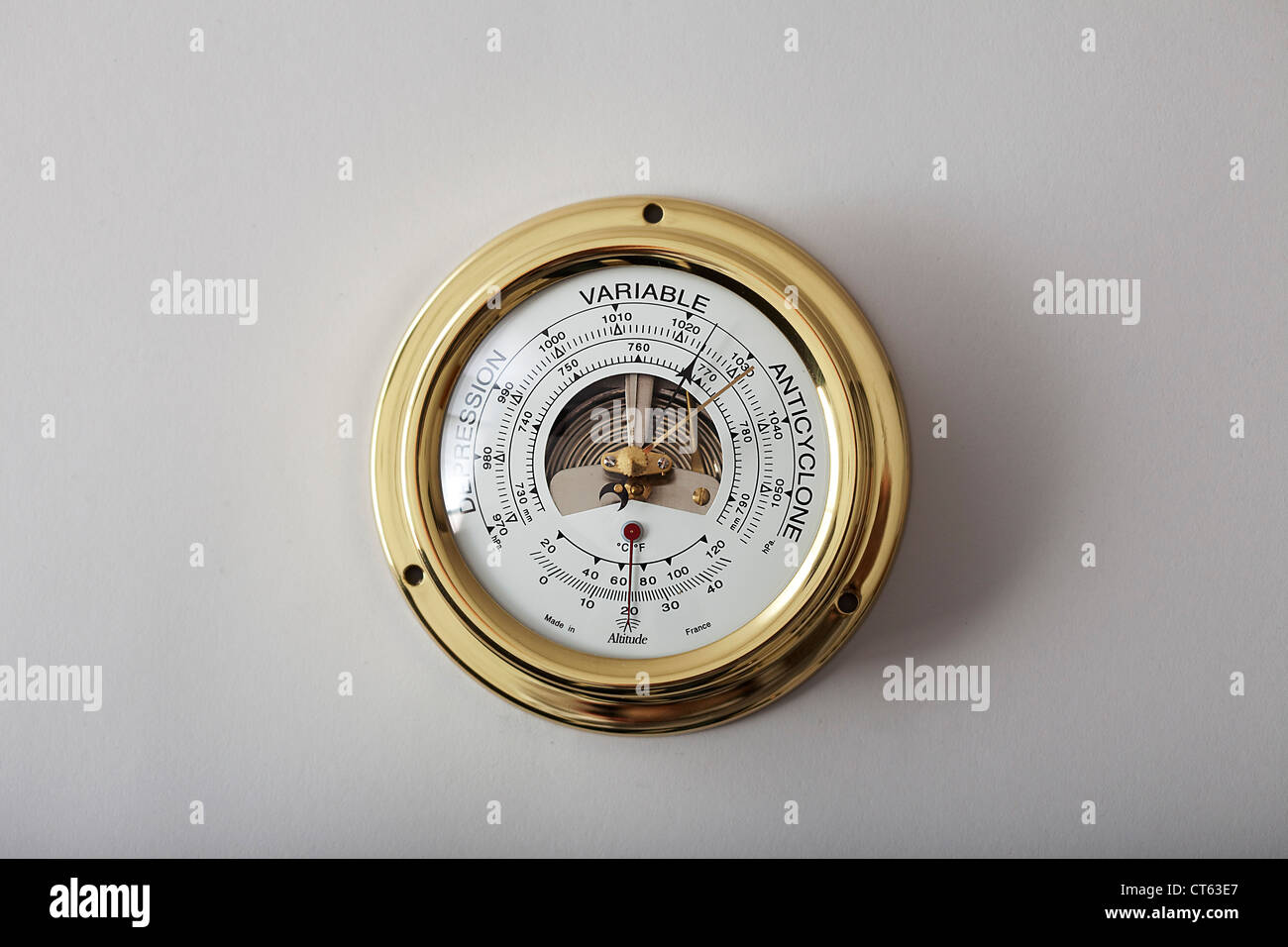 Weather barometers hi-res stock photography and images - Alamy