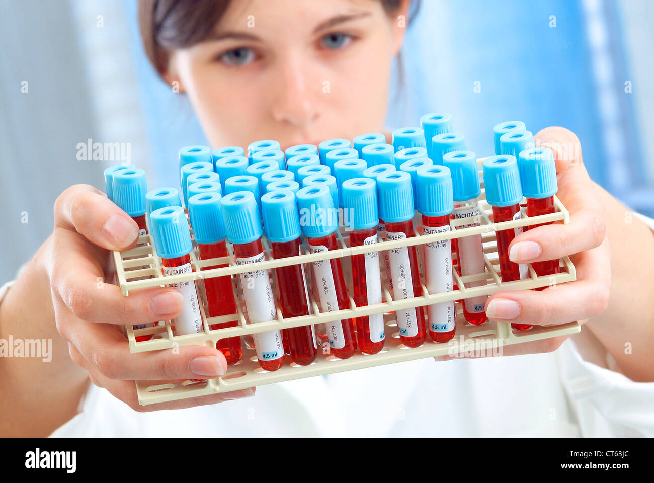 Blood analysis device hi-res stock photography and images - Alamy
