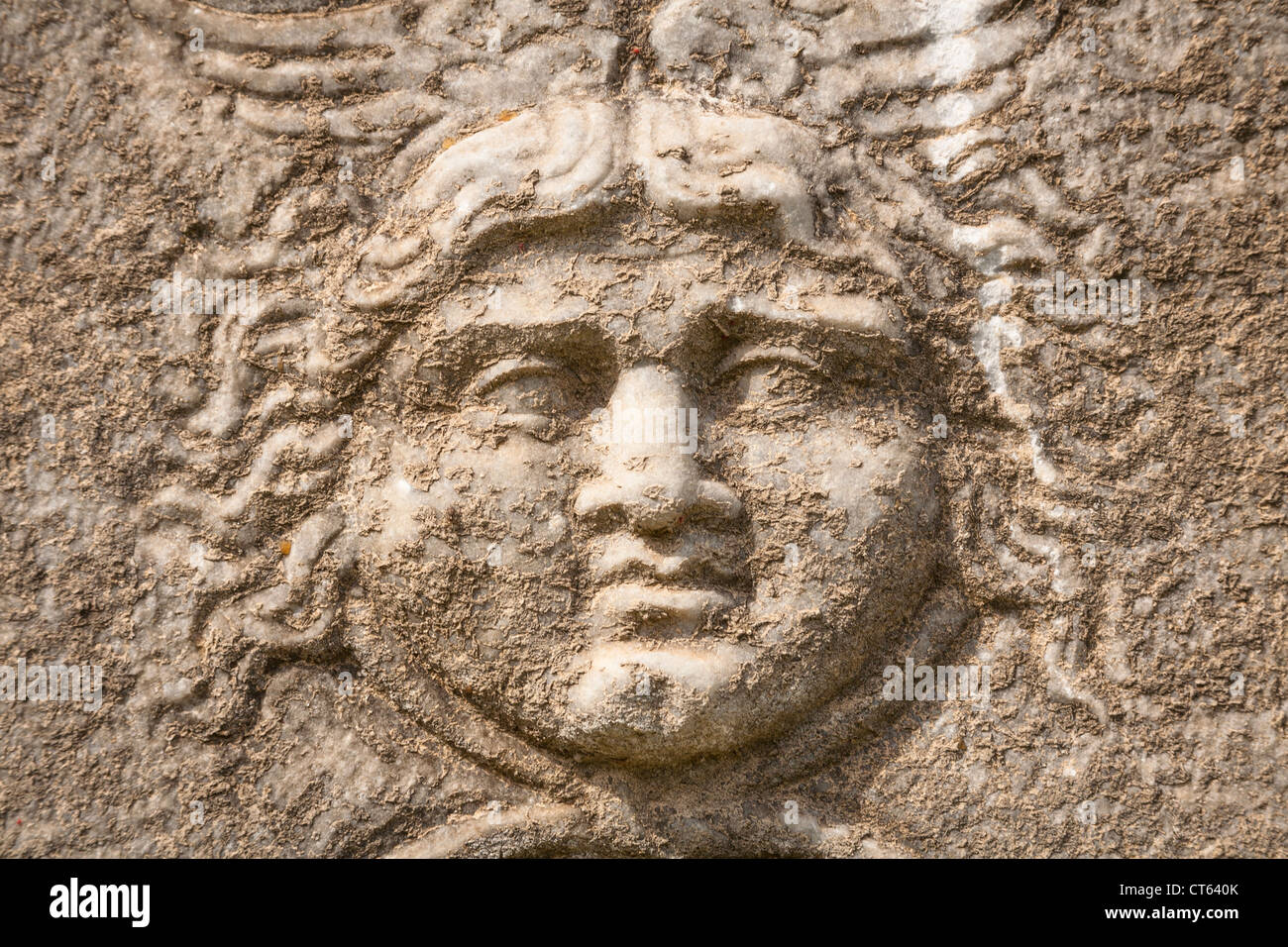 Carved stone face hi-res stock photography and images - Alamy