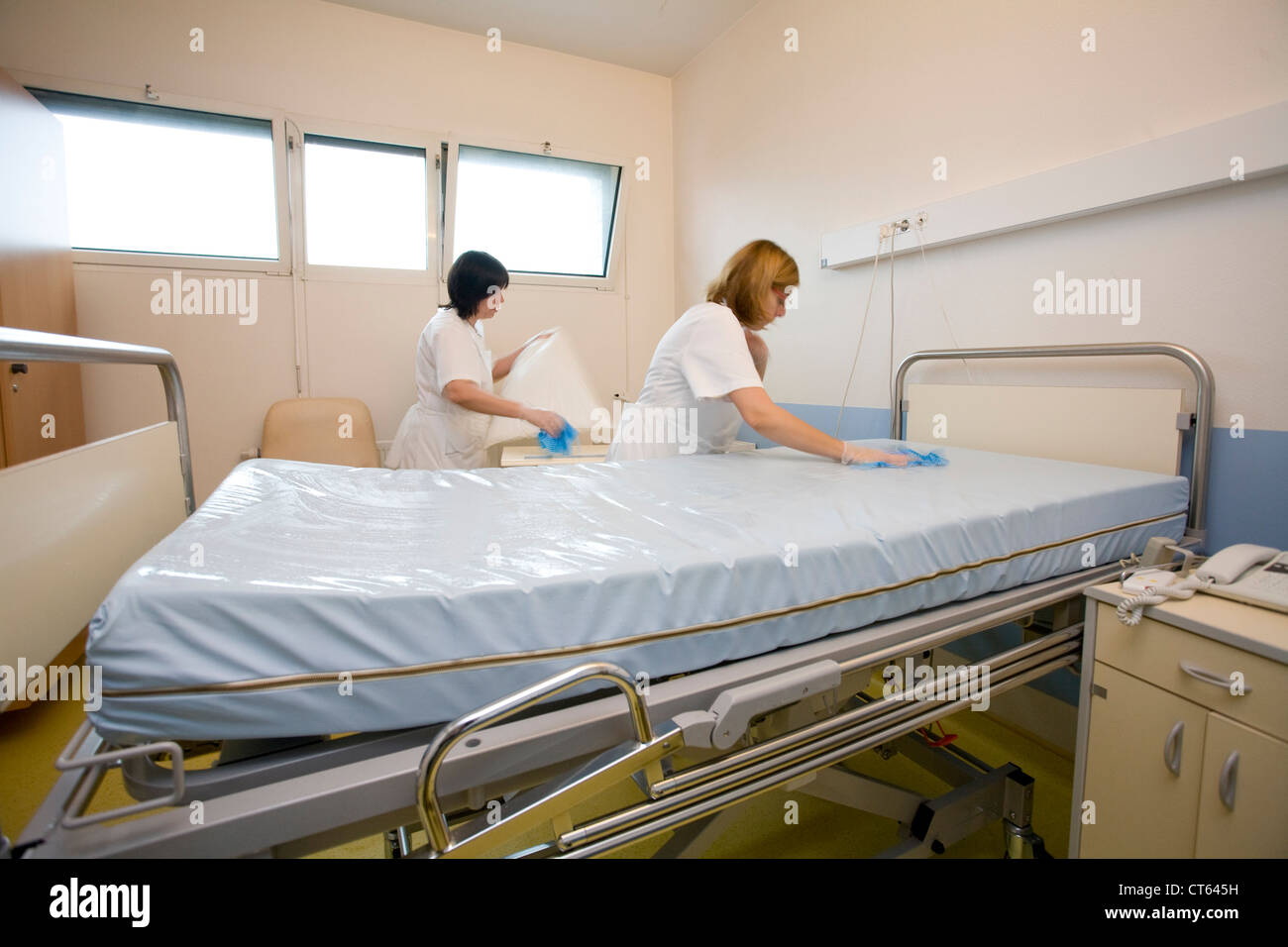 Hygiene Hospital Beds High Resolution Stock Photography and Images - Alamy