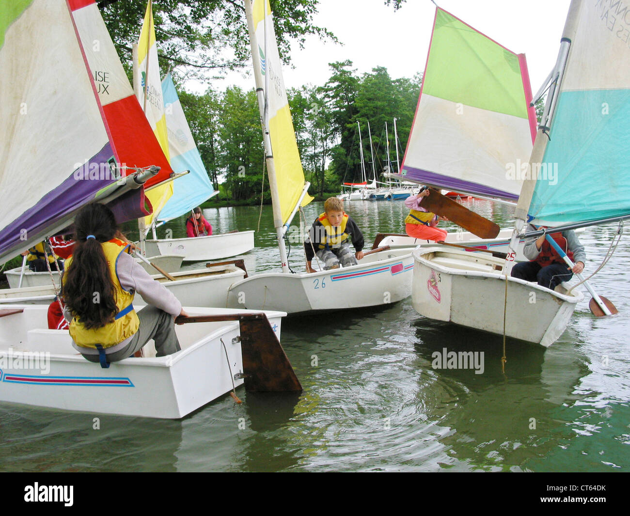 Sailboat children hi-res stock photography and images - Alamy