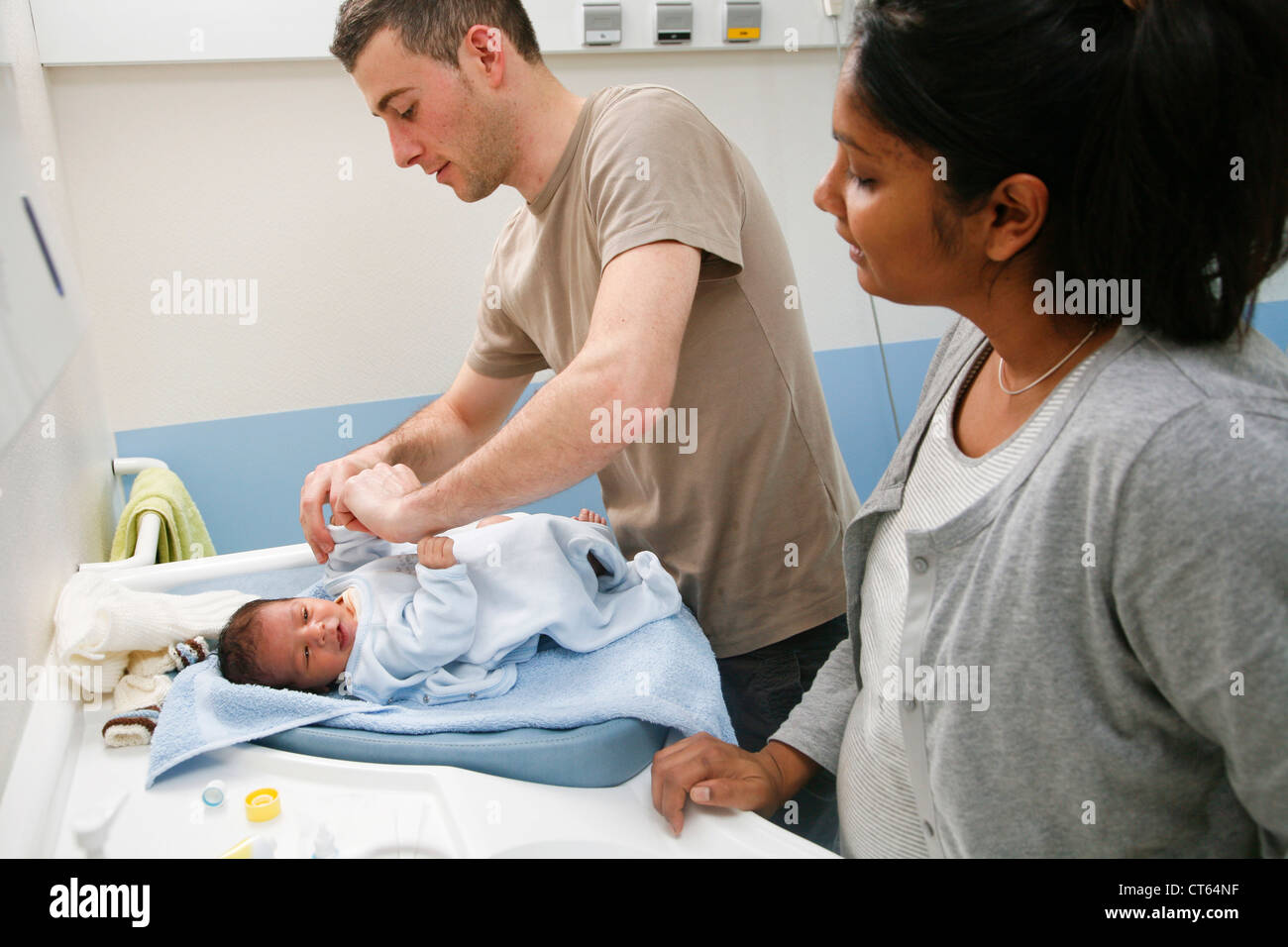 NEWBORN BABY HYGIENE Stock Photo - Alamy
