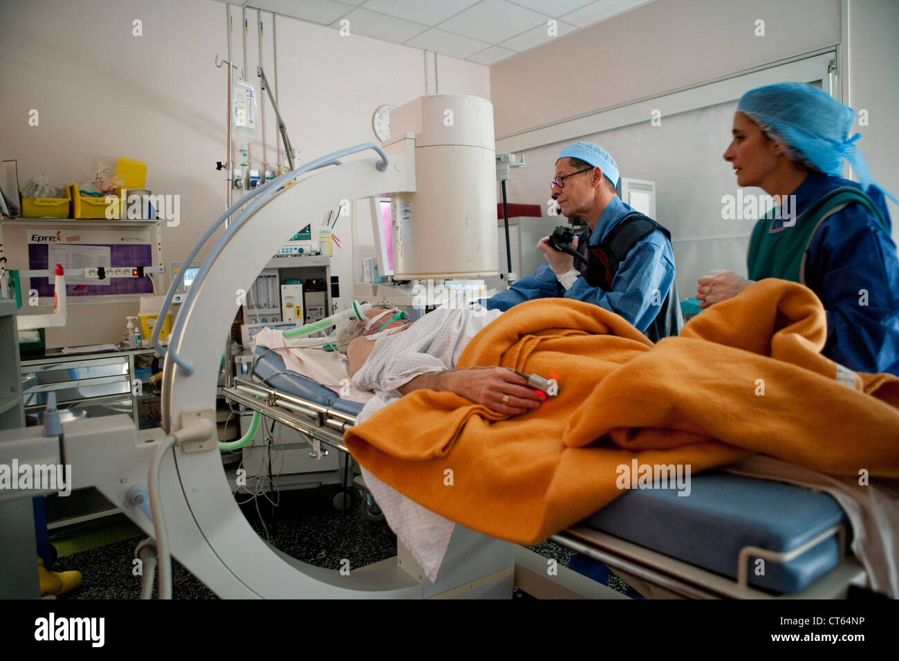 ESOPHAGEAL PROSTHESIS SURGERY Stock Photo - Alamy