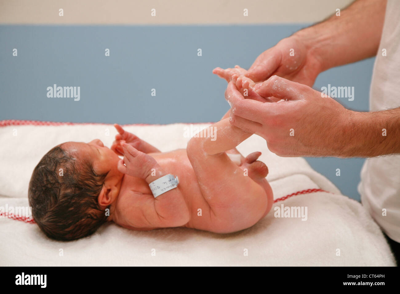 NEWBORN BABY HYGIENE Stock Photo - Alamy
