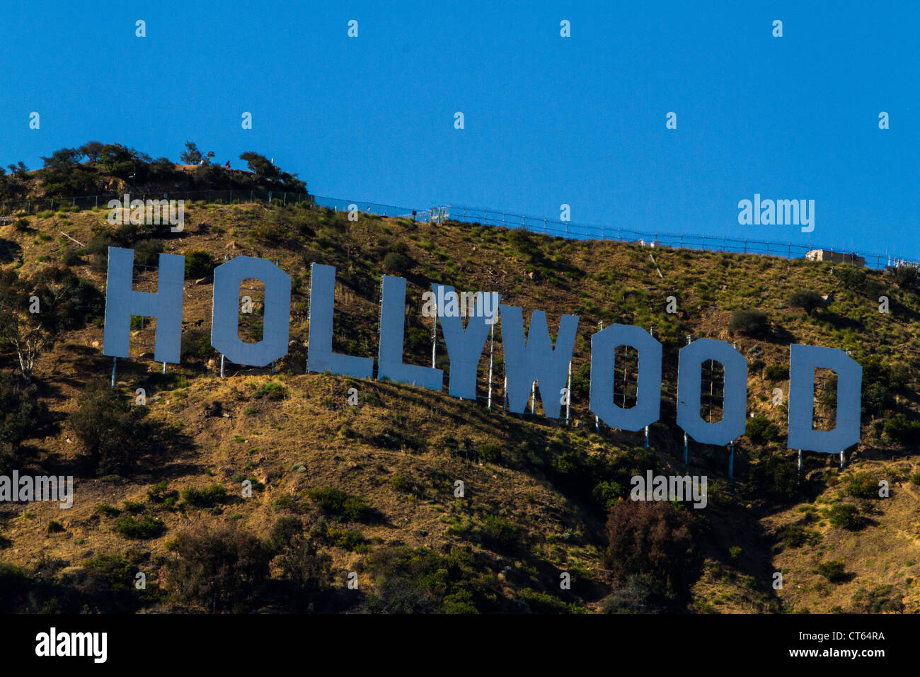 The Hollywood sign in Hollywood California Stock Photo - Alamy