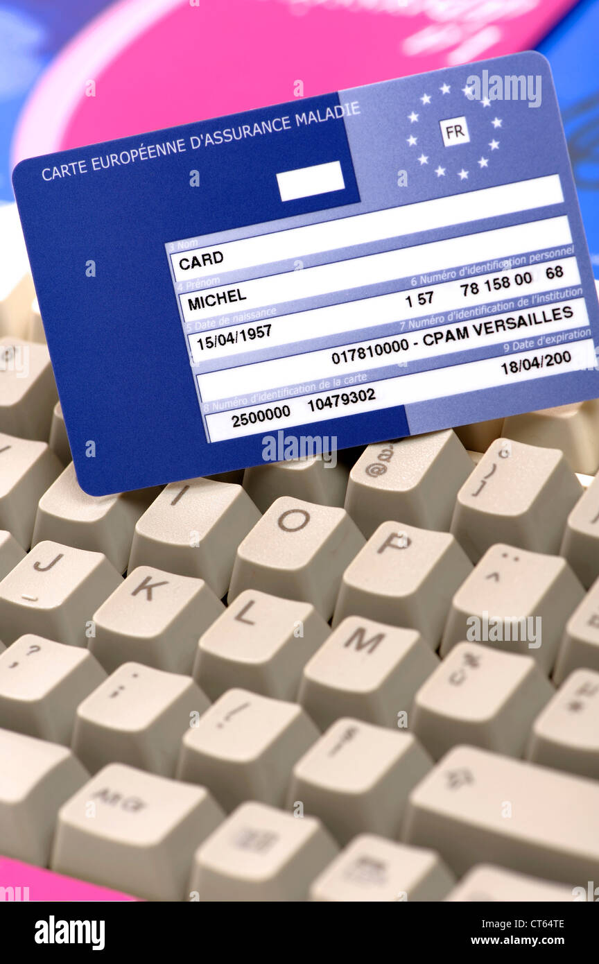 EUROPEAN HEALTH INSURANCE CARD Stock Photo - Alamy