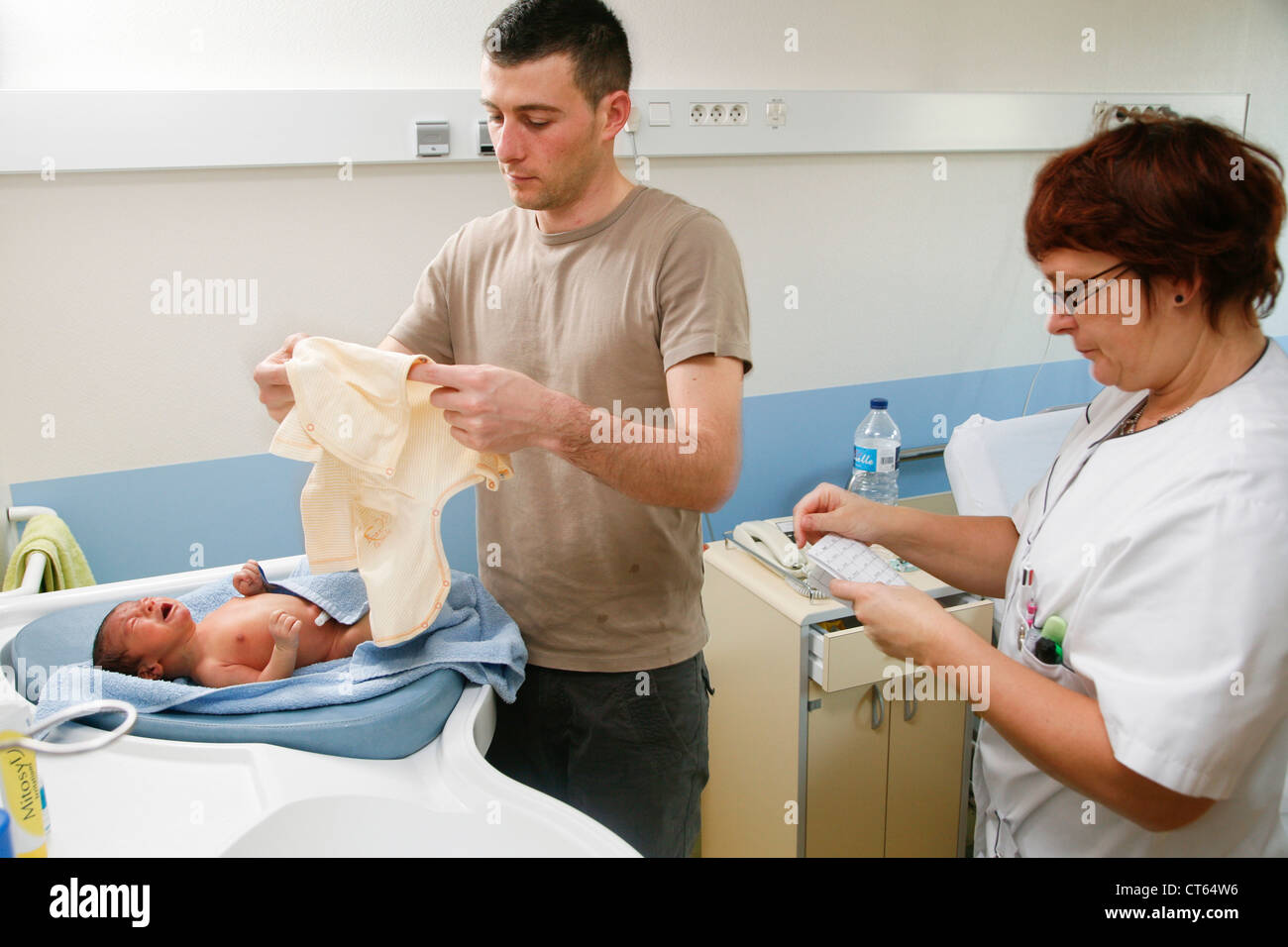 NEWBORN BABY HYGIENE Stock Photo - Alamy