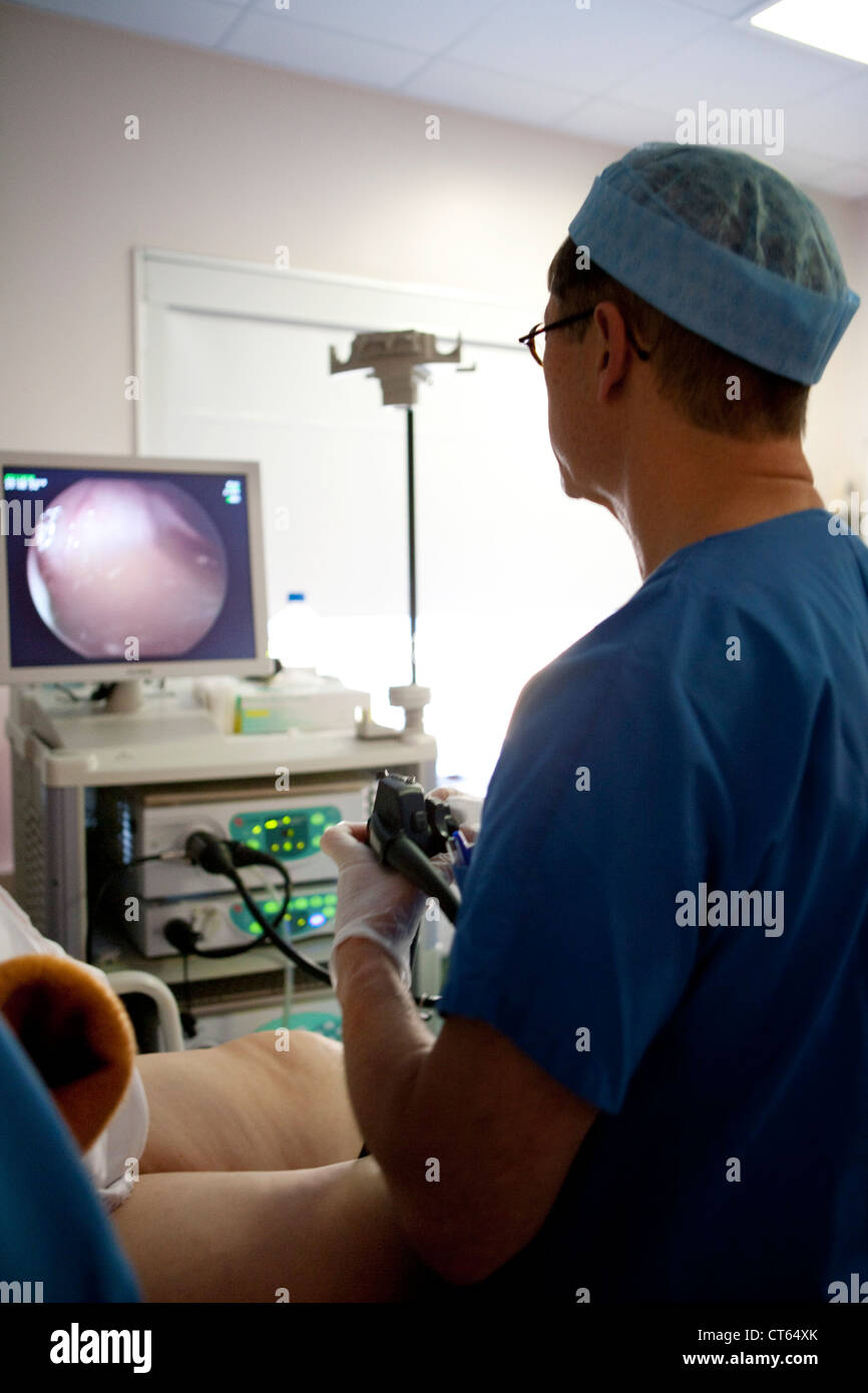 Colonoscopy examination colon digestive hi-res stock photography and ...