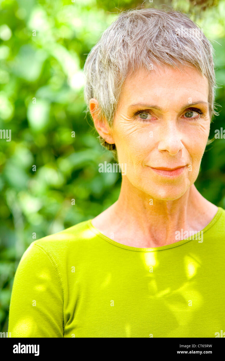 PORTRAIT WOMAN IN 50S Stock Photo - Alamy