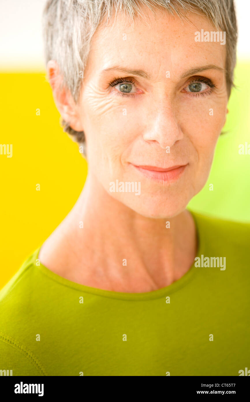 PORTRAIT WOMAN IN 50S Stock Photo - Alamy
