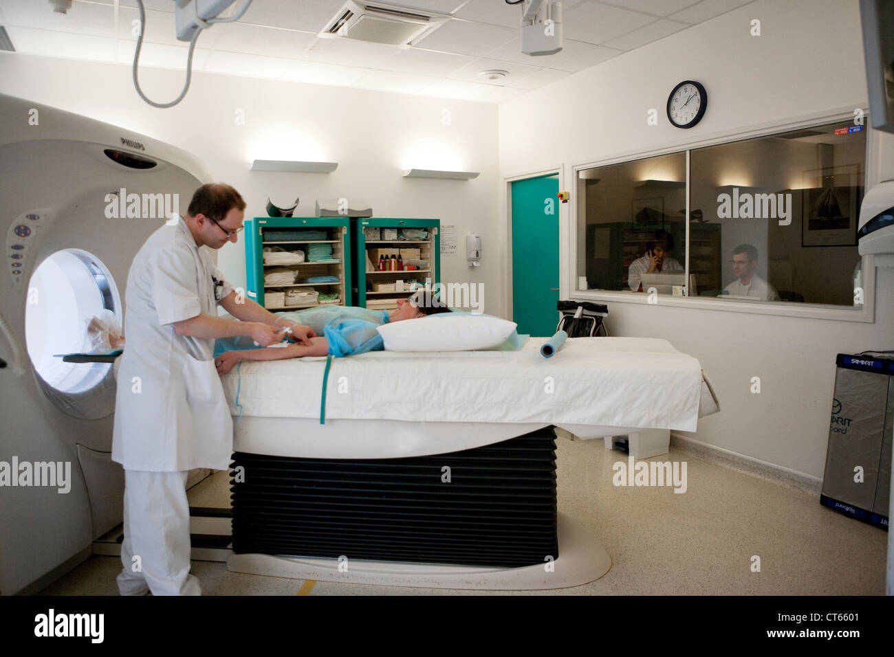 CT SCANNER EXAMINATION Stock Photo - Alamy