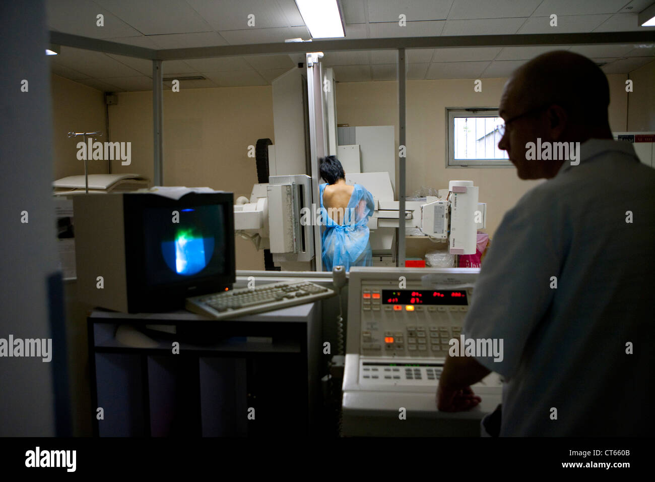 BACK, X-RAY EXAMINATION Stock Photo - Alamy