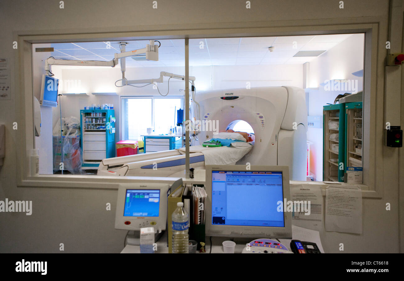CT SCANNER EXAMINATION Stock Photo - Alamy