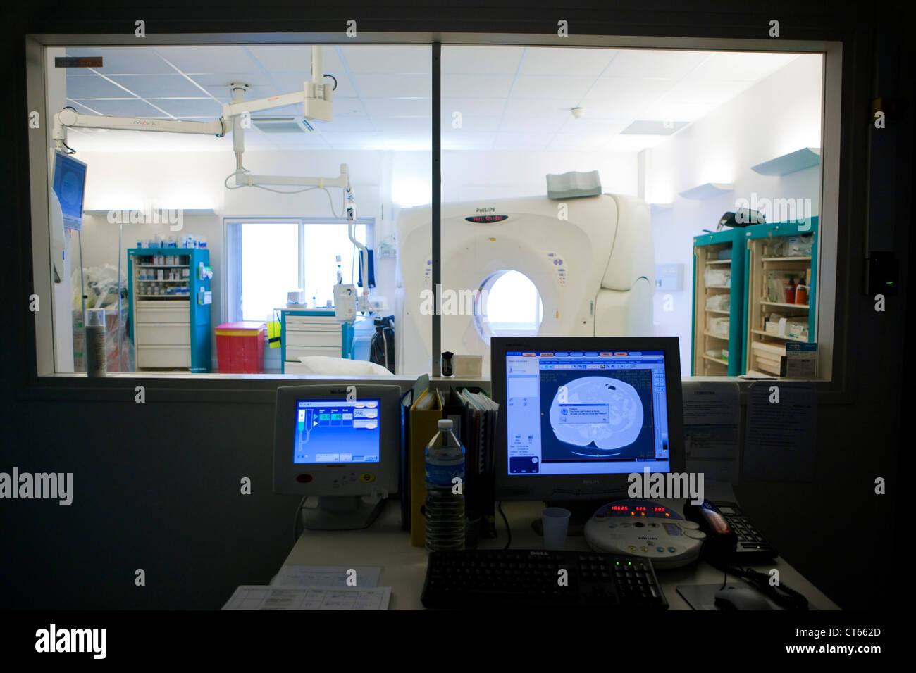 Ct scanner inside hospital hi-res stock photography and images - Alamy