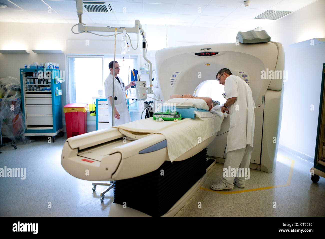 CT SCANNER EXAMINATION Stock Photo - Alamy