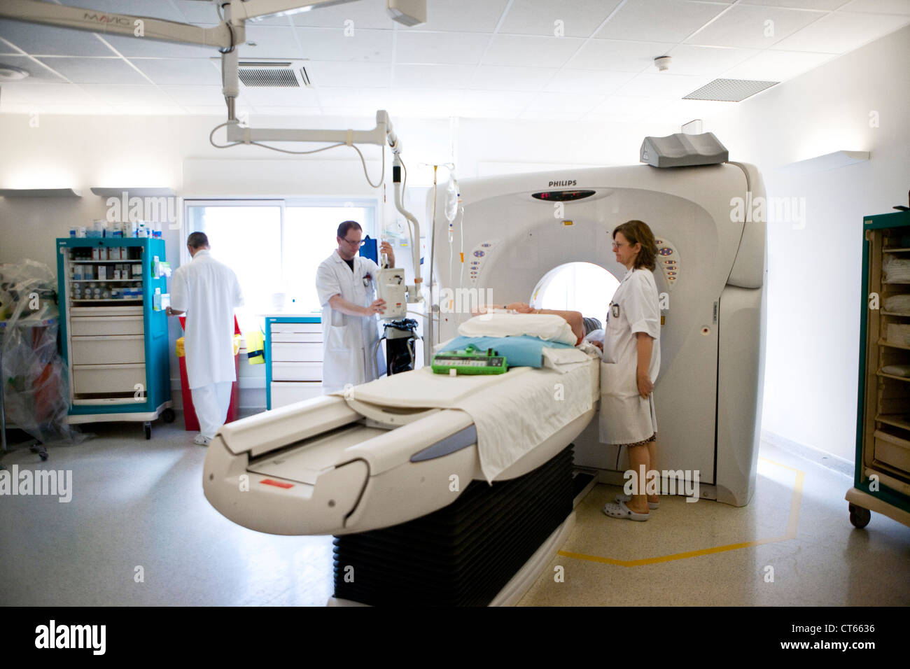 CT SCANNER EXAMINATION Stock Photo - Alamy