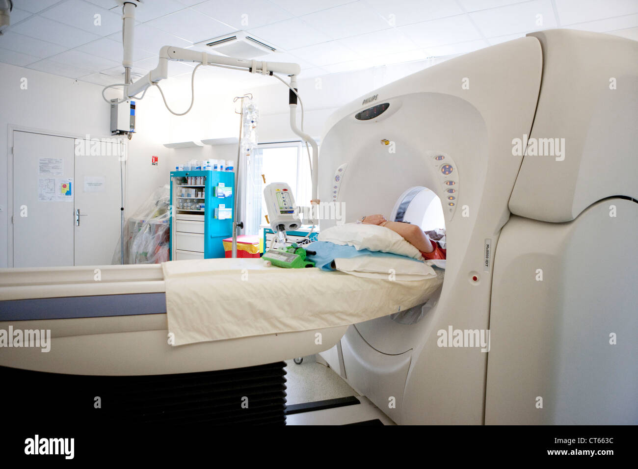 CT SCANNER EXAMINATION Stock Photo - Alamy