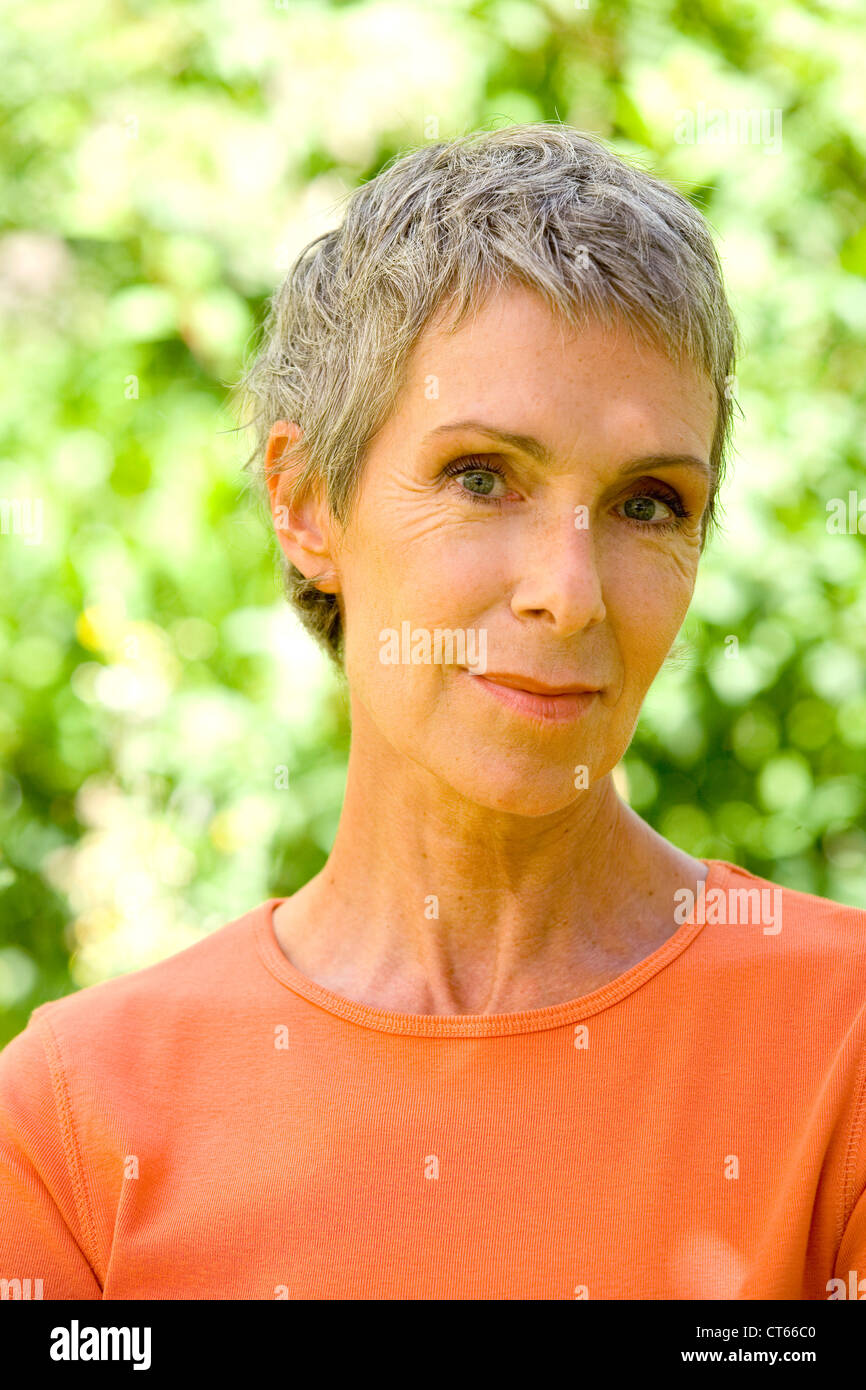 PORTRAIT WOMAN IN 50S Stock Photo - Alamy