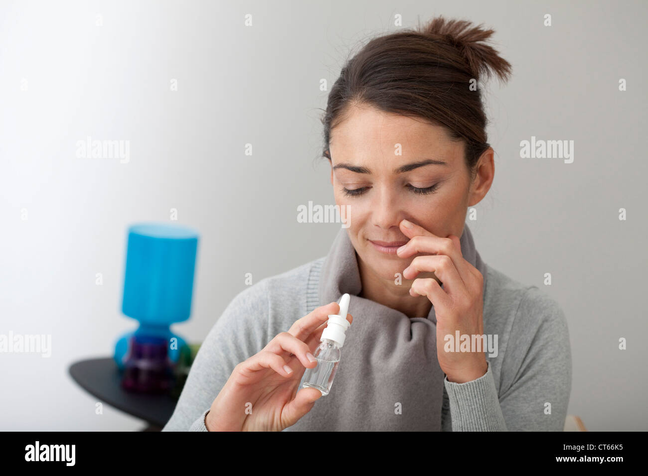 Noses spray hi-res stock photography and images - Alamy