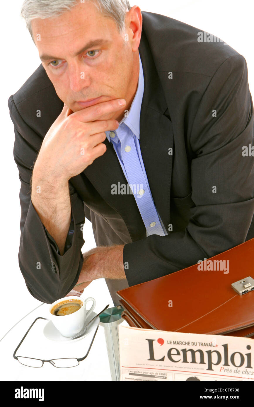 Man seeking information hi-res stock photography and images - Alamy