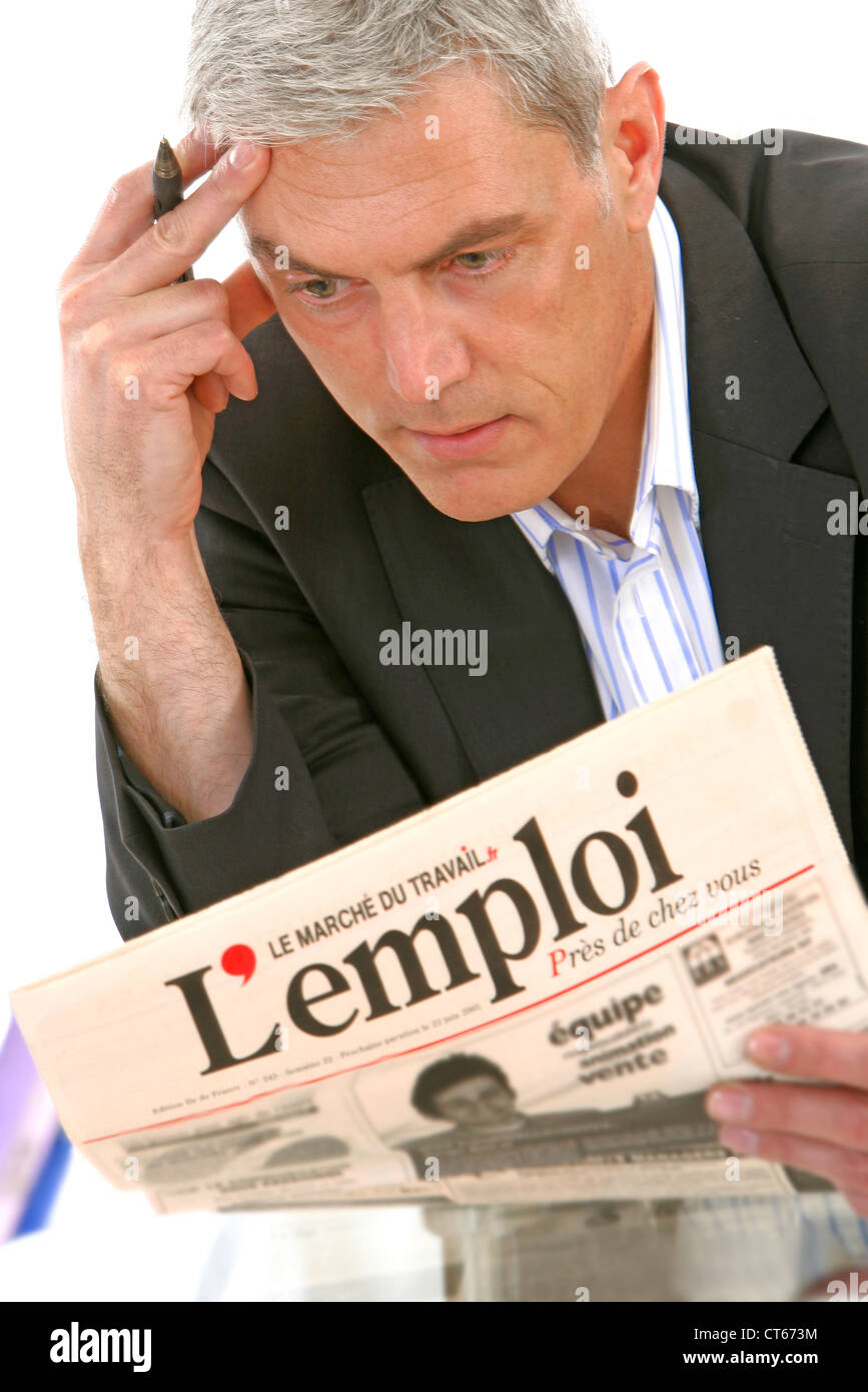 Man seeking information hi-res stock photography and images - Alamy