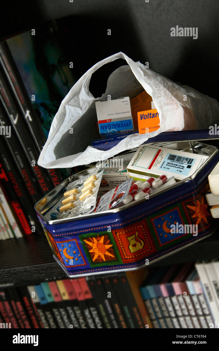 Self medicating hi-res stock photography and images - Alamy