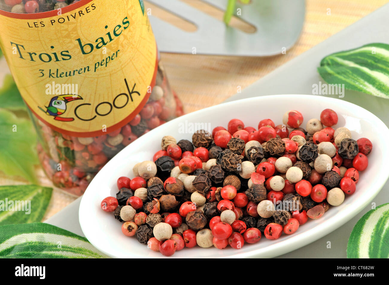 THREE PEPPER MIX Stock Photo - Alamy