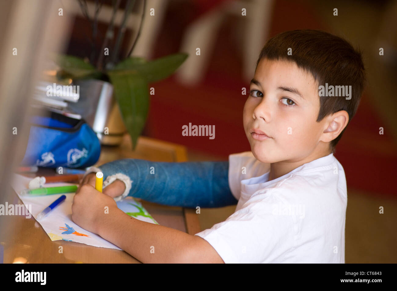 Children Cast Arm High Resolution Stock Photography and Images - Alamy
