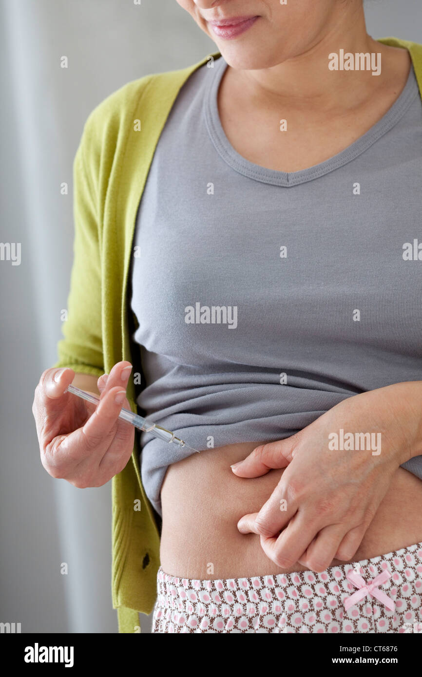 STERILE WOMAN TREATMENT Stock Photo - Alamy