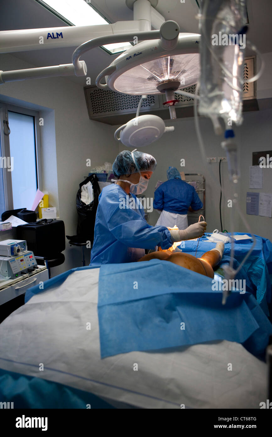 Fat suction woman hi-res stock photography and images - Alamy